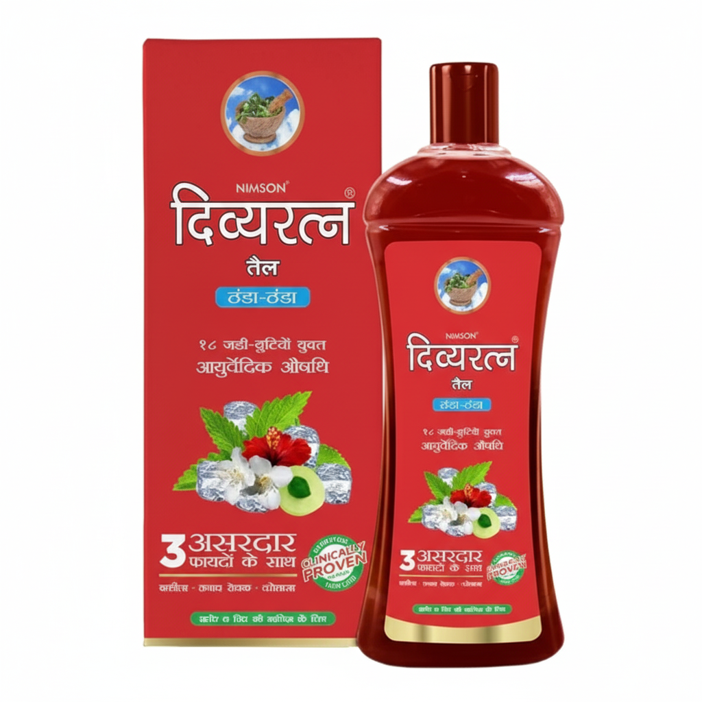 Nimson Divyaratna Thanda-Thanda Oil - Cosmetics Zone