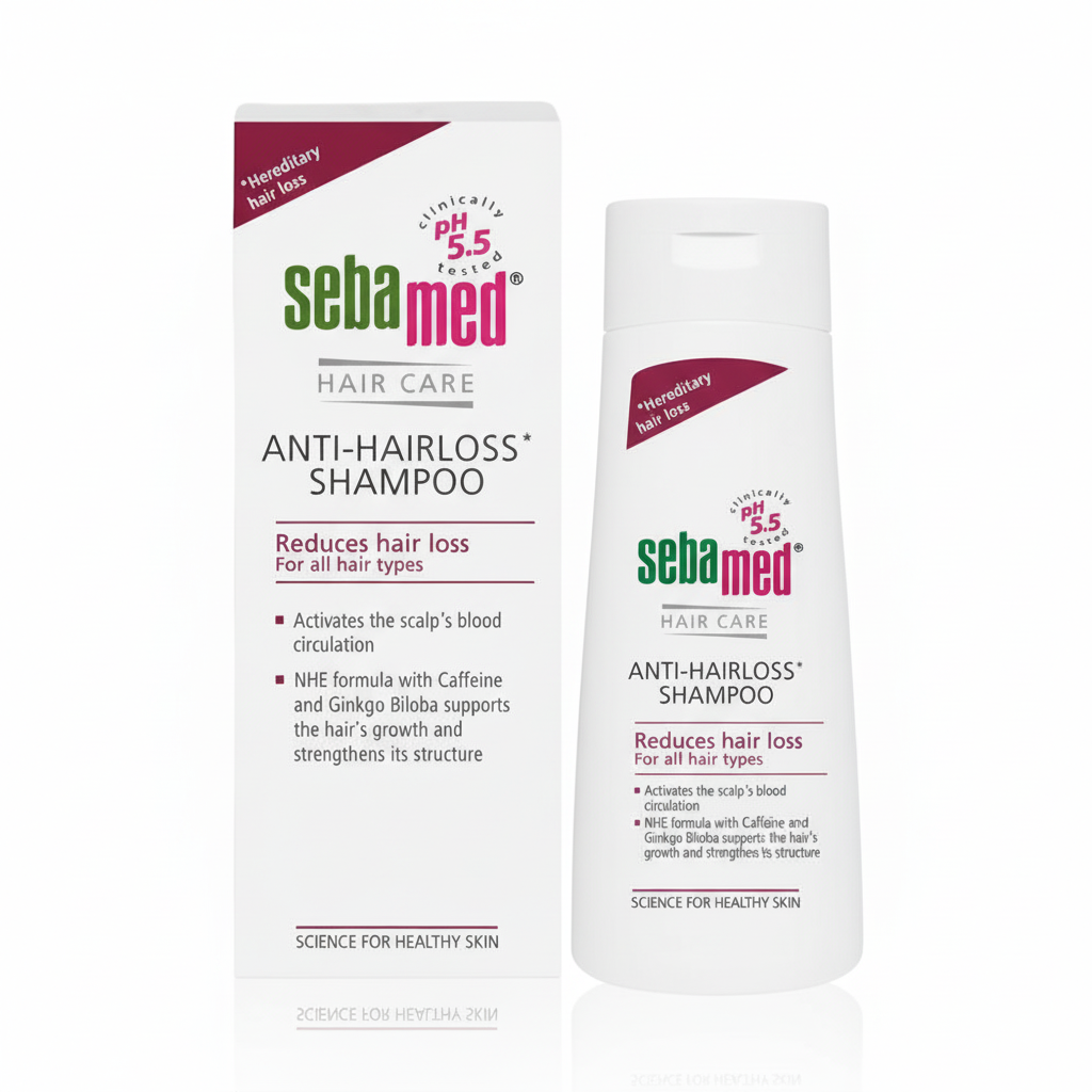 Sebamed Anti-Hairloss Shampoo, pH 5.5 - For Hereditary Hair Loss ...