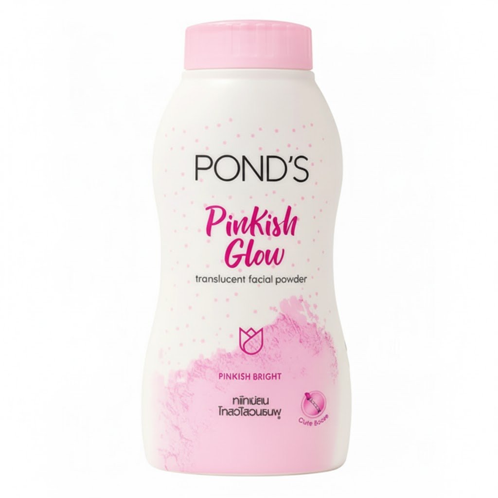 POND'S Pinkish Glow Translucent Facial Powder | Pinkish Bright 50g ...